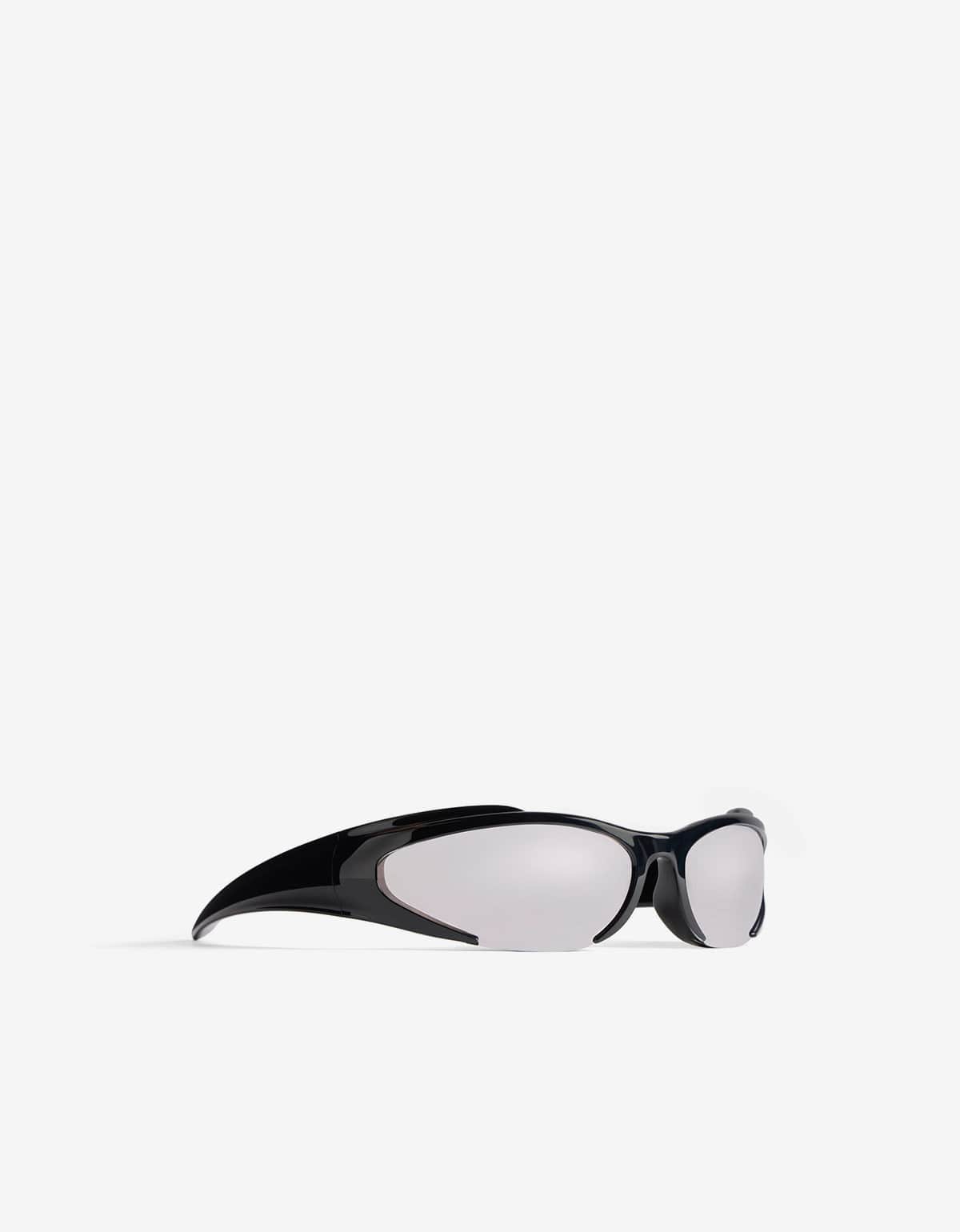 Balenciaga Black Reverse Xpander Rectangle Sunglasses – Zoo Balenciaga Black Reverse Xpander Rectangle Sunglasses – Zoo