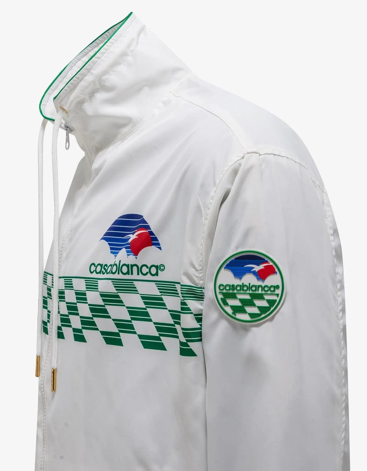 Casablanca White Tennis Horizon Track Jacket – Zoo Fashions Casablanca White Tennis Horizon Track Jacket – Zoo Fashions
