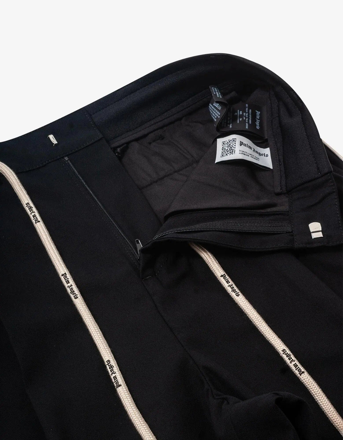 Palm Angels Black Track Belt Pants – Zoo Fashions Palm Angels Black Track Belt Pants – Zoo Fashions