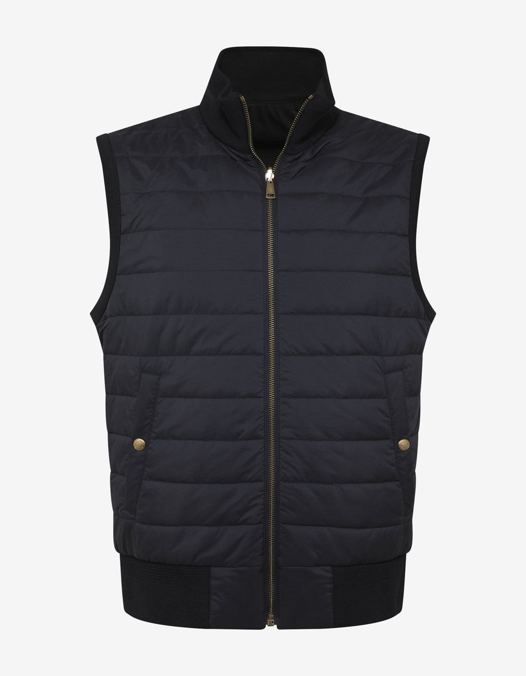 Ralph Lauren Purple Label Navy Blue Reversible Hybrid Gilet - circa ...