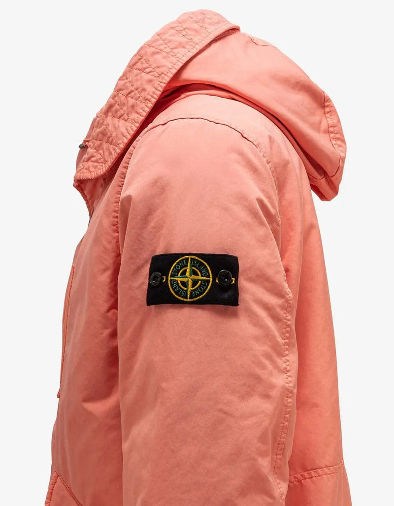 Stone Island David-TC Peach Down Parka Jacket – Zoo Fashions Stone Island David-TC Peach Down Parka Jacket – Zoo Fashions